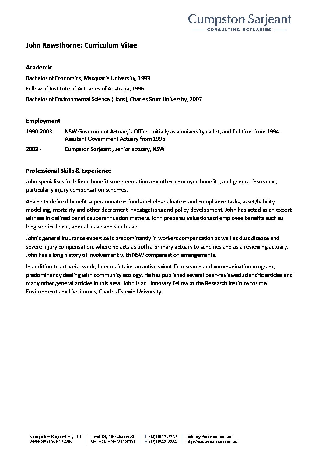 John-Rawsthorne-CV – Cumpston Sarjeant